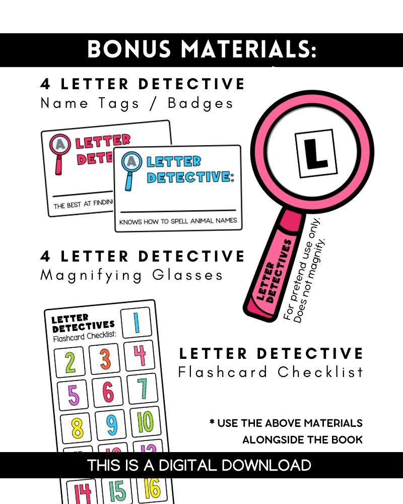 Letter Detectives: Case of the Missing Letters (interactive Book ...