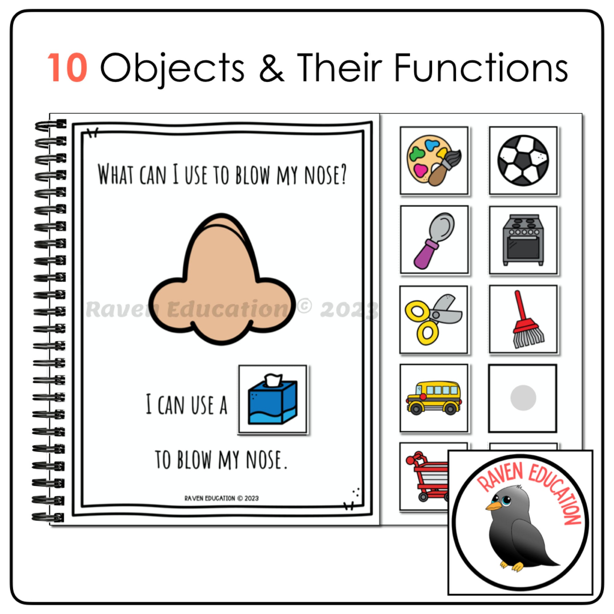 What Can I Use? #3 - an Adapted Book About the Functions of Objects - Etsy