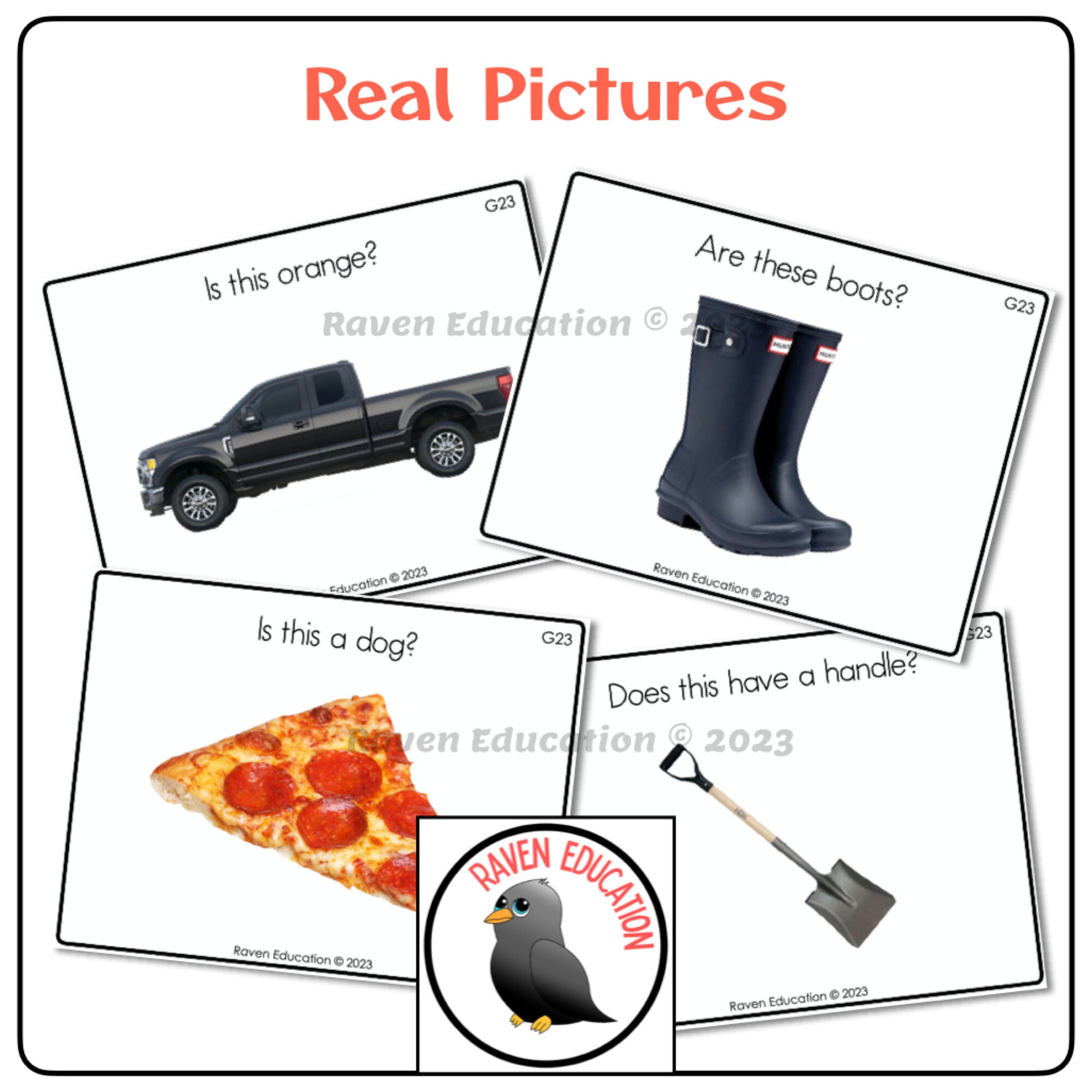 Yes or No Task Cards (aligned With ABLLS-R G23) Real Pictures - Etsy