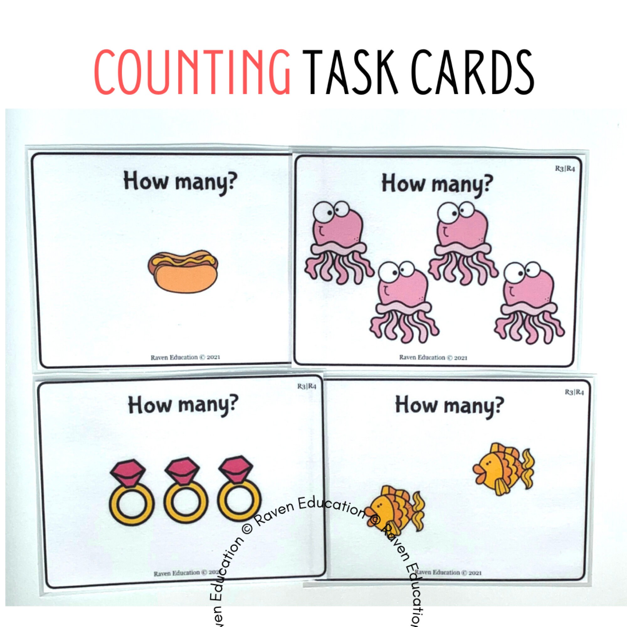 Counting 1-20 Task Cards (ABLLS-R Aligned R3, R4, R5) - Etsy