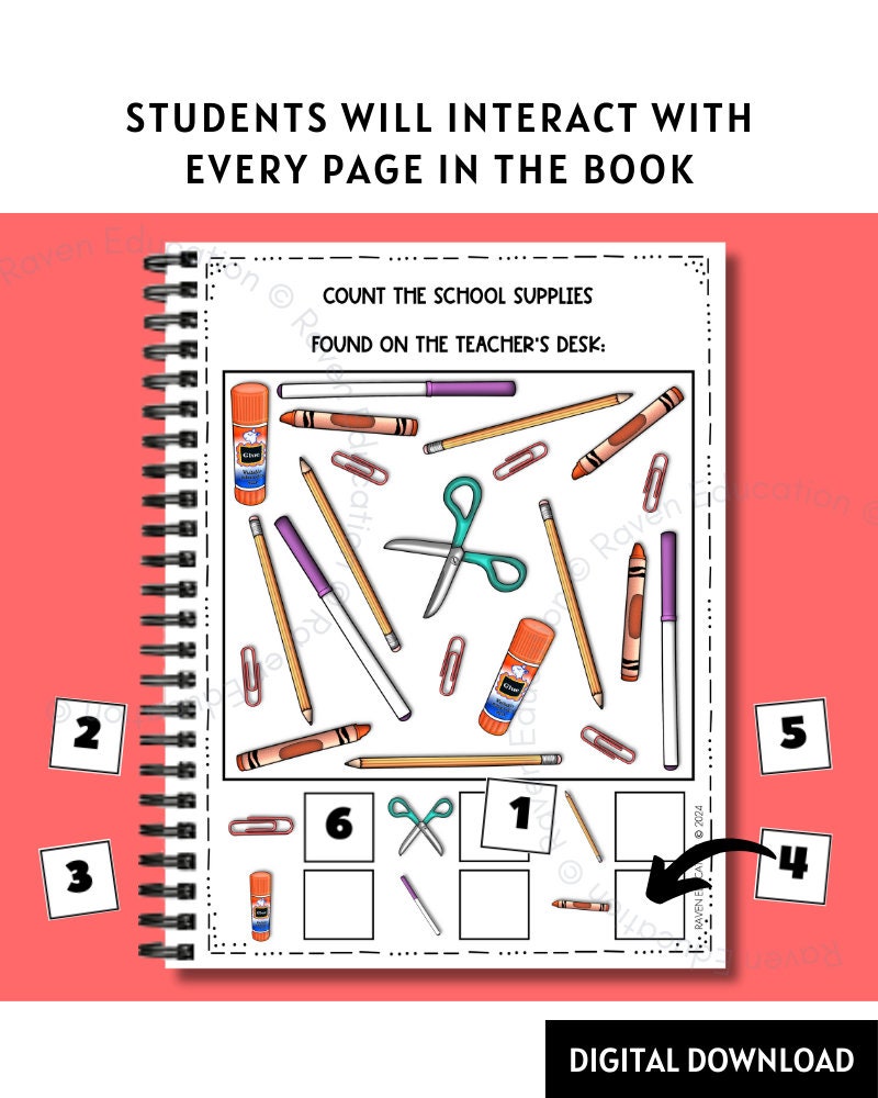 Community Helper Busy Book: Teachers (matching, Counting, Puzzle, Maze ...