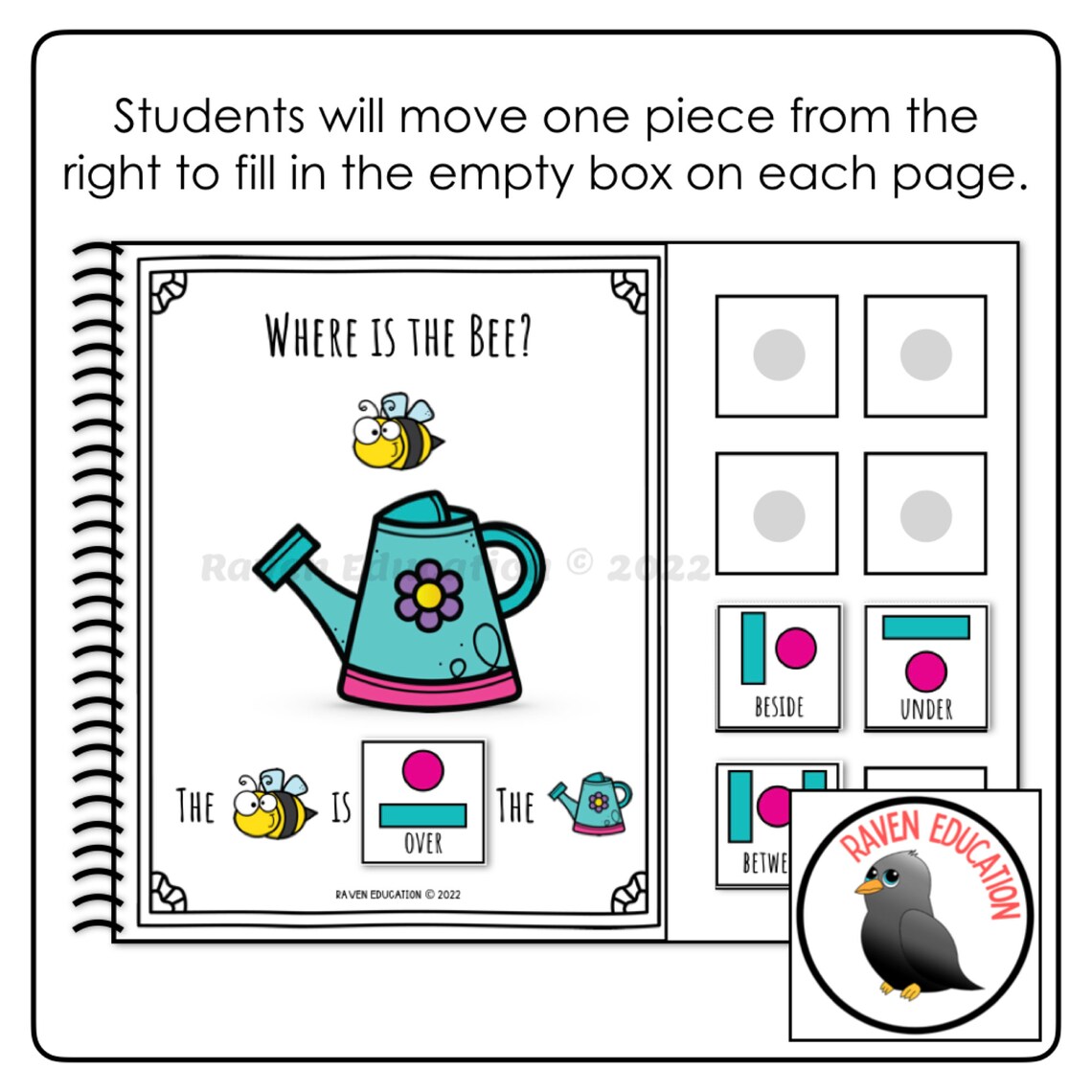 Spring: Where is It an Adapted Book About Prepositions - Etsy