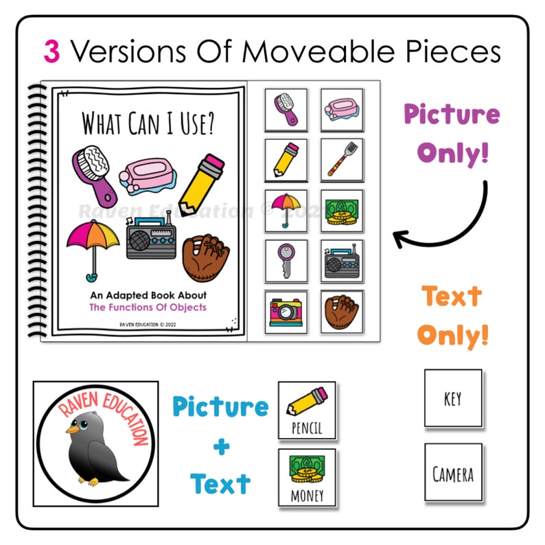 What Can I Use? an Adapted Book About the Functions of Objects - Etsy