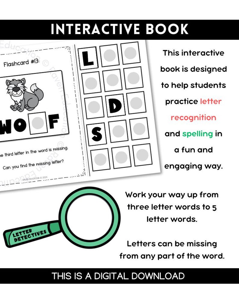 Letter Detectives: Case of the Missing Letters (interactive Book ...