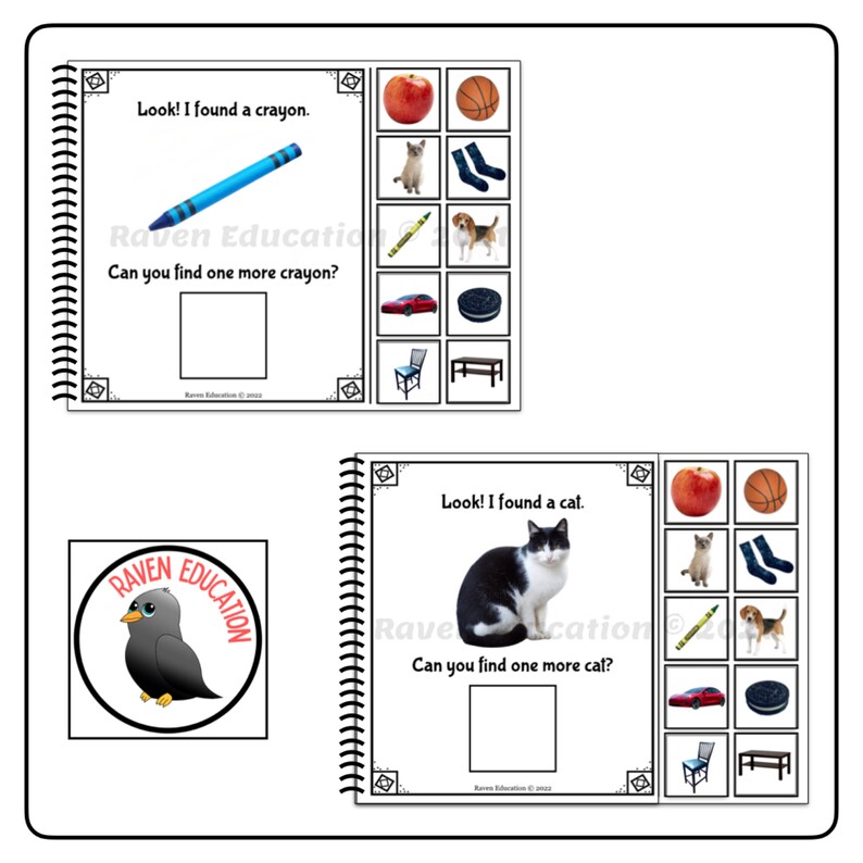 Look at What I Found! an Adapted Book Matching Non-identical Pictures ...