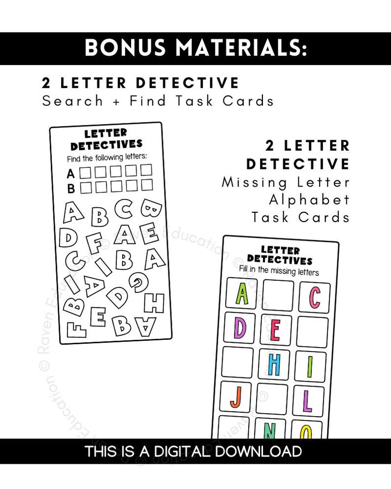 Letter Detectives: Case of the Missing Letters (interactive Book ...