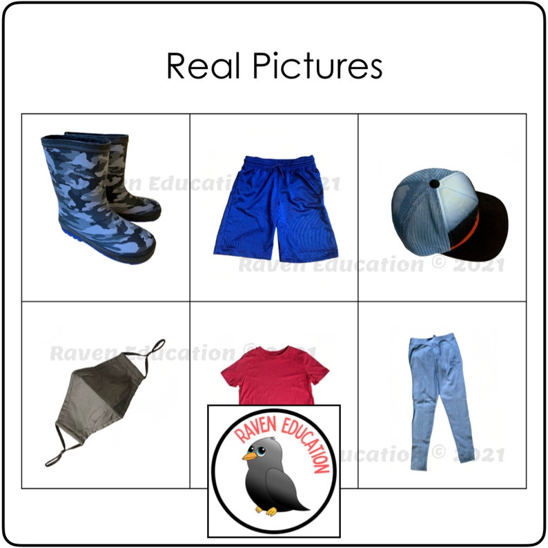 100 Common Objects Flash Cards - Etsy