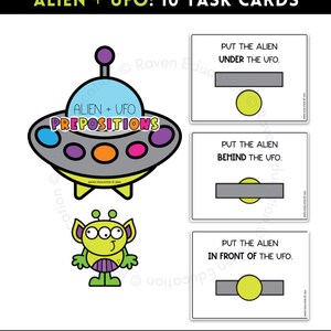 Preposition Activity Bundle #1 (40 Task Cards | Interactive | Following ...