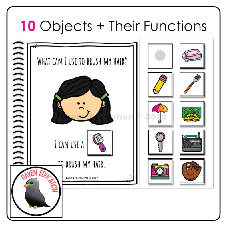 What Can I Use? an Adapted Book About the Functions of Objects - Etsy