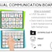 Visual Communication Boards (autism, Nonverbal, Special Education ...