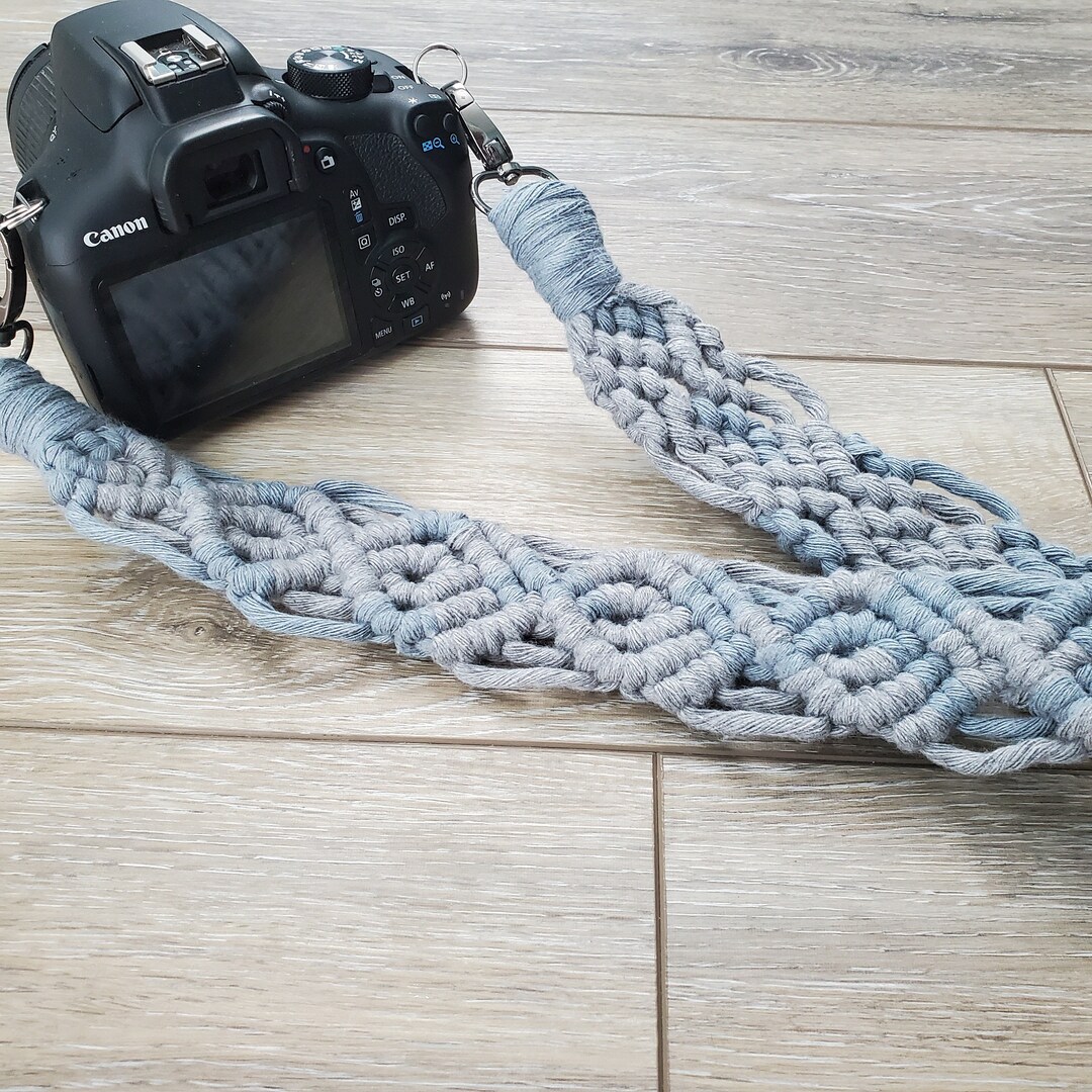 Macrame Camera Strap, Crossbody Strap, Purse Strap *multiple Recycled ...