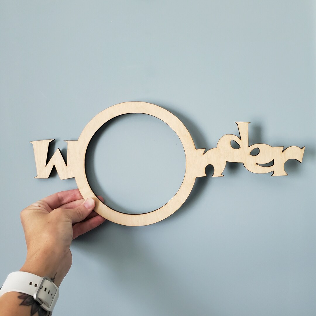 Wonder Wooden Sign - Etsy