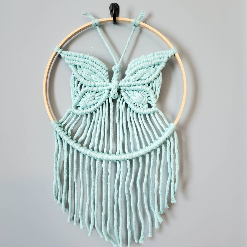 Handmade Macrame Butterfly - Etsy