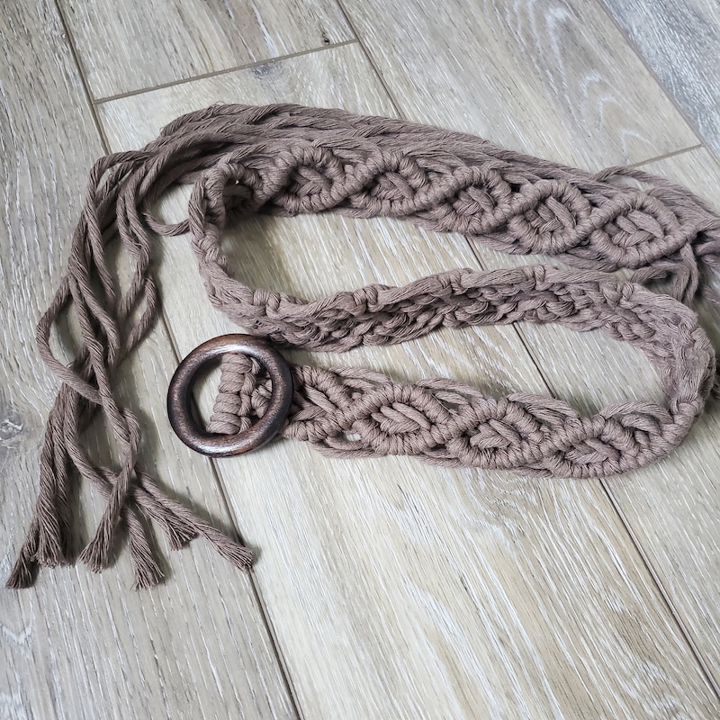 Macrame Belt - Etsy