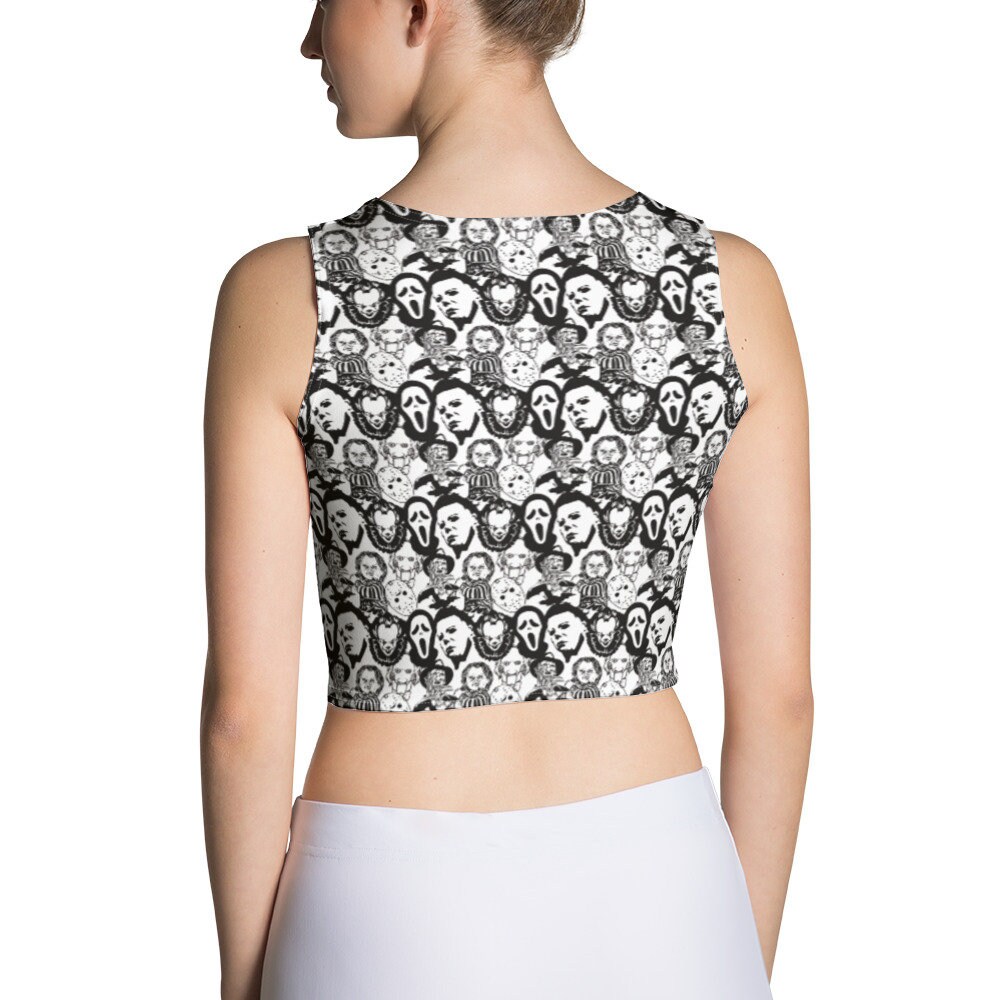 Monsters Crop Top - Horror Movie Shirt - Etsy