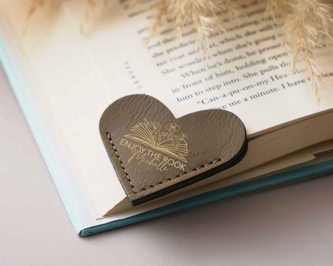 Personalized Gift, Custom Corner Bookmark, Mens Gift, Personalized ...