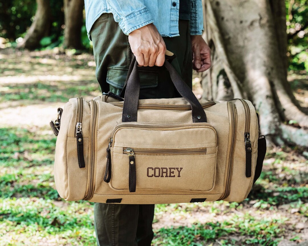 Travel Duffle Bag for Dad, Personalized Weekender Bag, Dad Christmas ...