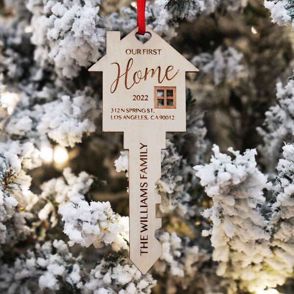 First Home Ornament - Etsy