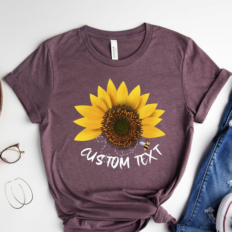 Sunflower Shirt - Etsy