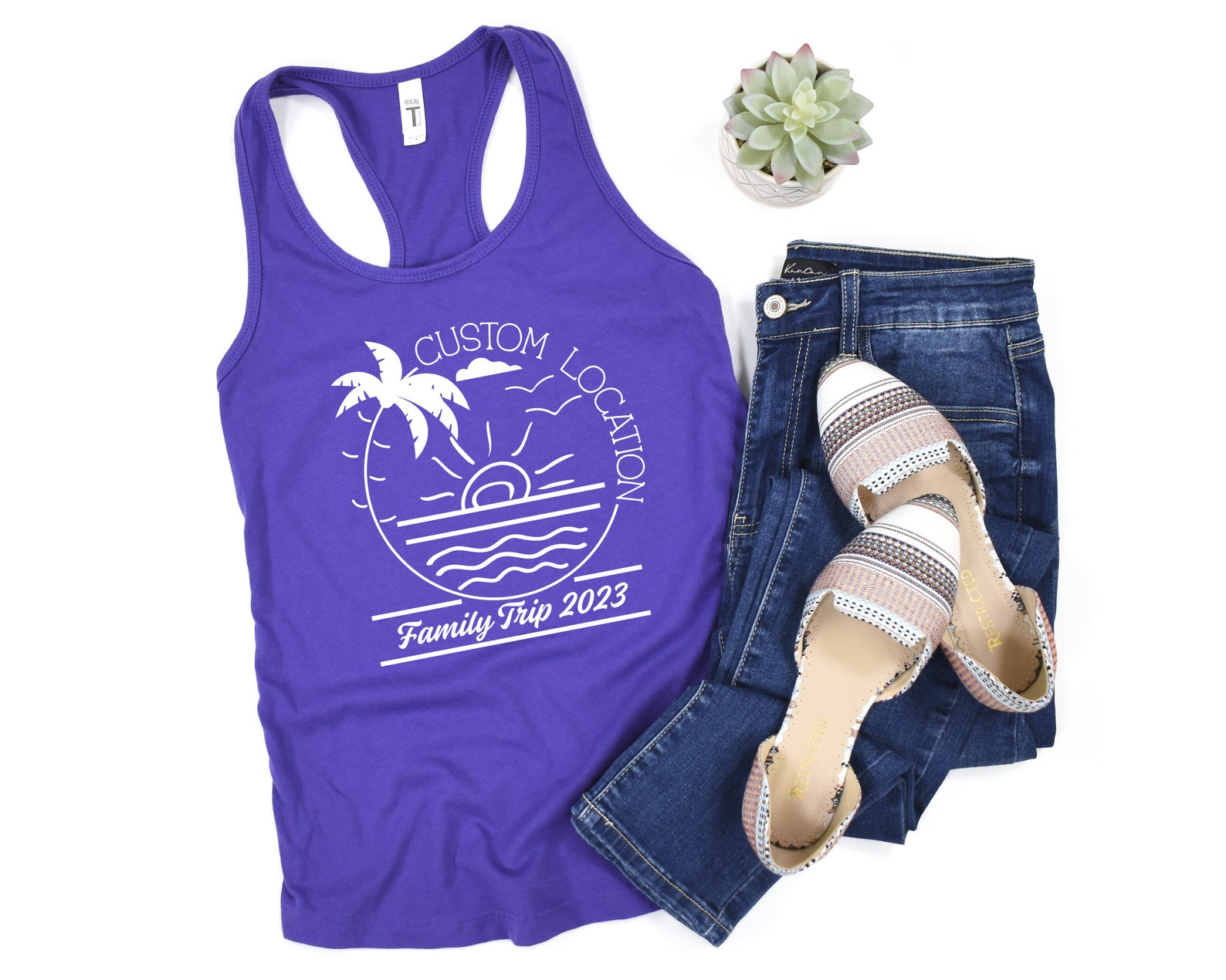 Custom Beach Party Tank Tops, Custom Birthday Party Tanks, 30th ...