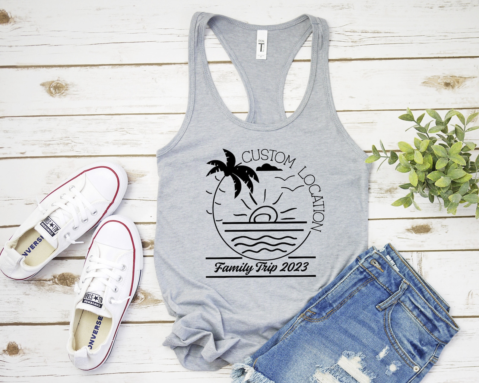 Custom Beach Party Tank Tops, Custom Birthday Party Tanks, 30th ...