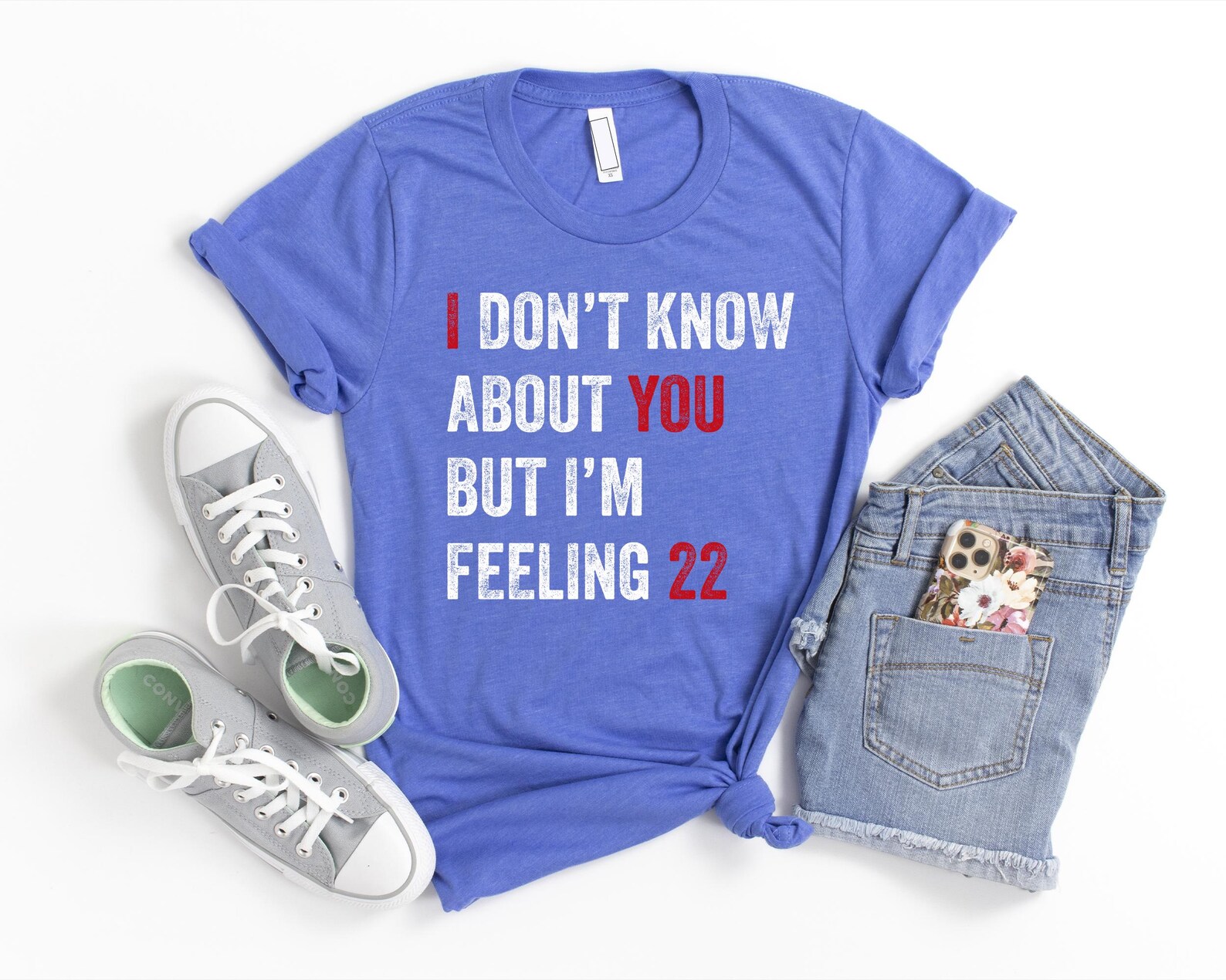 Feeling 22 Shirt: Custom Birthday Concert Tee - Etsy