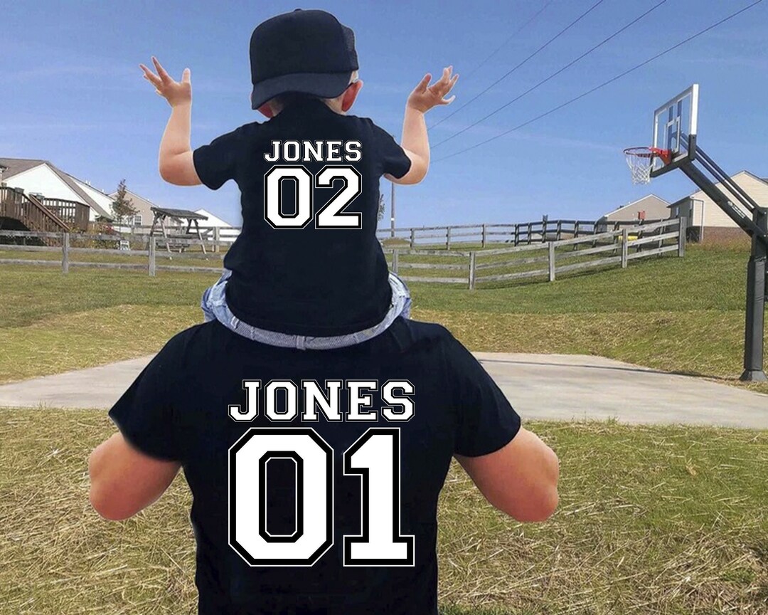 Personalized Dad Last Name Shirt, Fathers Day Gift Shirt, Family T ...