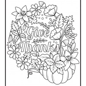 FALL COLORING BOOK | Printable, Digital Coloring Sheets, Pumpkin, Ipad ...