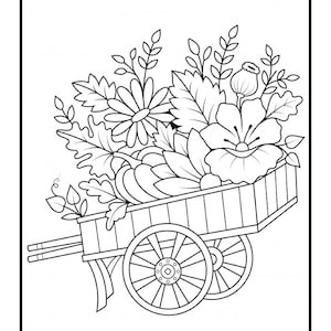 FALL COLORING BOOK | Printable, Digital Coloring Sheets, Pumpkin, Ipad ...