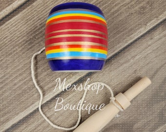 Balero Wooden Classic Toy , Medium Balero, Mexican Toy, Handmade ...