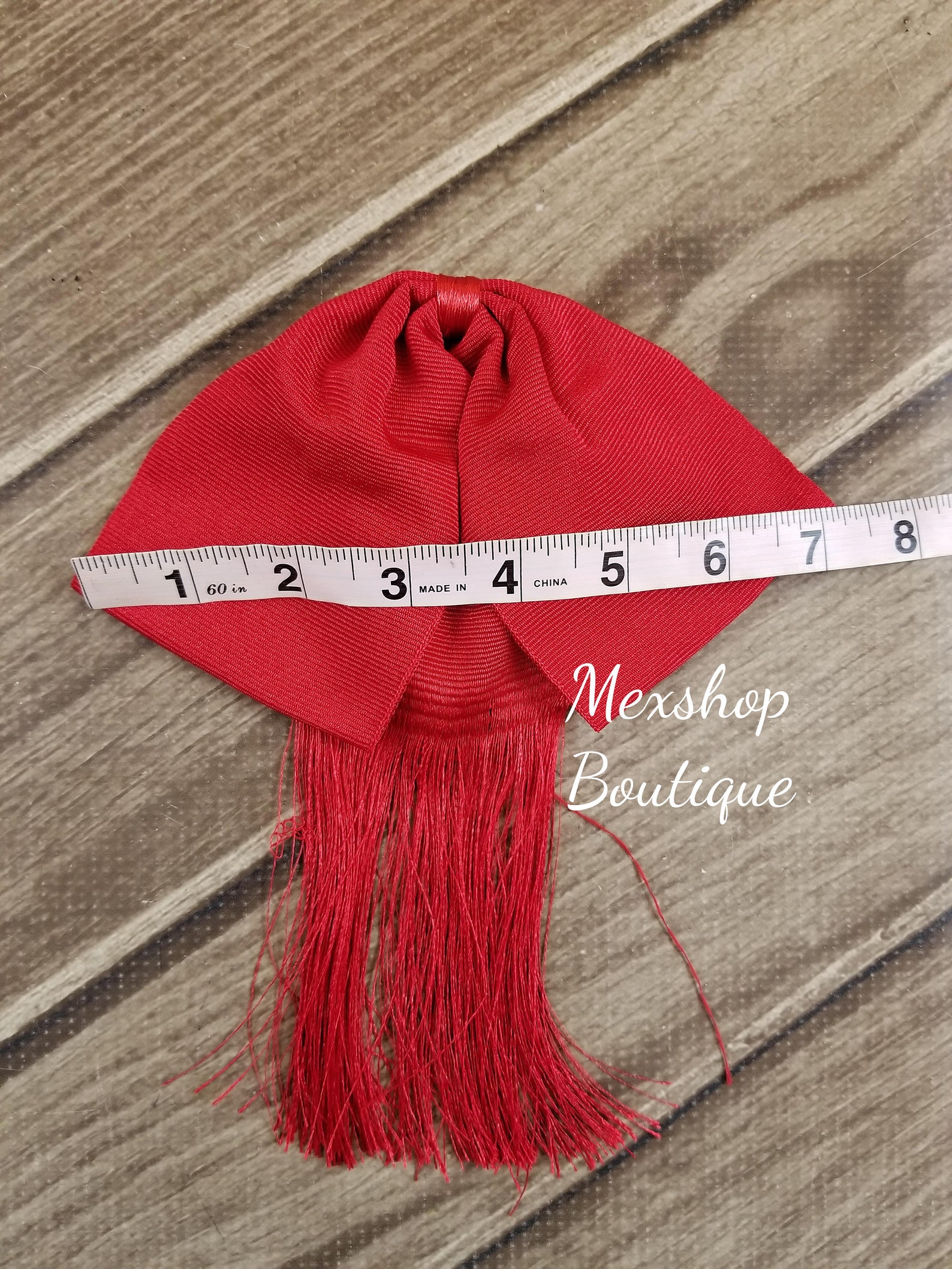 Economic Charro Mexican Bow Tie Handmade for Mexican Tailors, Color Red ...