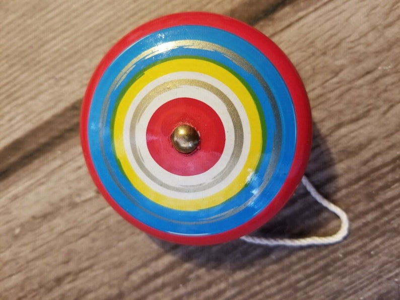 Wooden Spinning Yoyo Mexican Toy Handmade Toy Handcrafted - Etsy