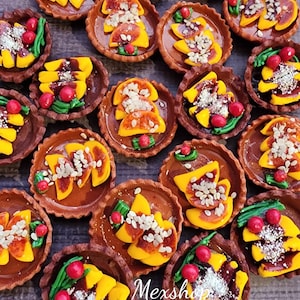 Mexican Mini Magnets for Refrigerator, Miniature Food, Altar Food ...