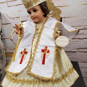 FREE SHIPPING!! Baby Jesus Christ Outfit Holy Pope and Acessories Ropa ...