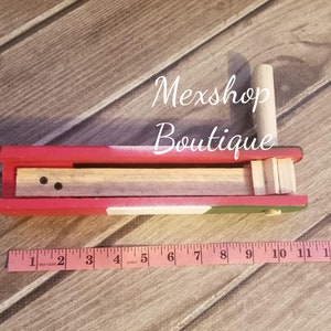 Wooden Matraca, Mexican Toy, Handmade Toy, Handcrafted Matraca, Rattle ...