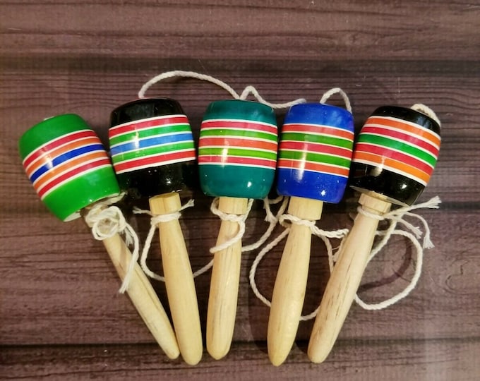 Balero Wooden Classic Toy , Mini Balero, Mexican Toy, Handmade Mexican ...