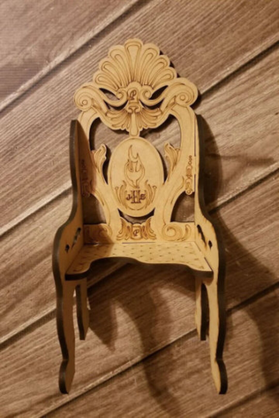 Baby Jesus Christ Child Compressed Wood Chairs, Silla De Madera Para ...