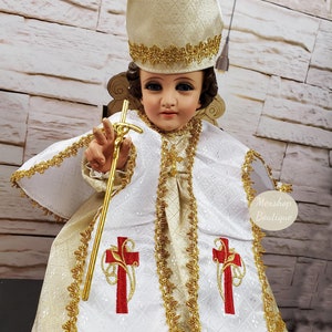 FREE SHIPPING!! Baby Jesus Christ Outfit Holy Pope and Acessories Ropa ...