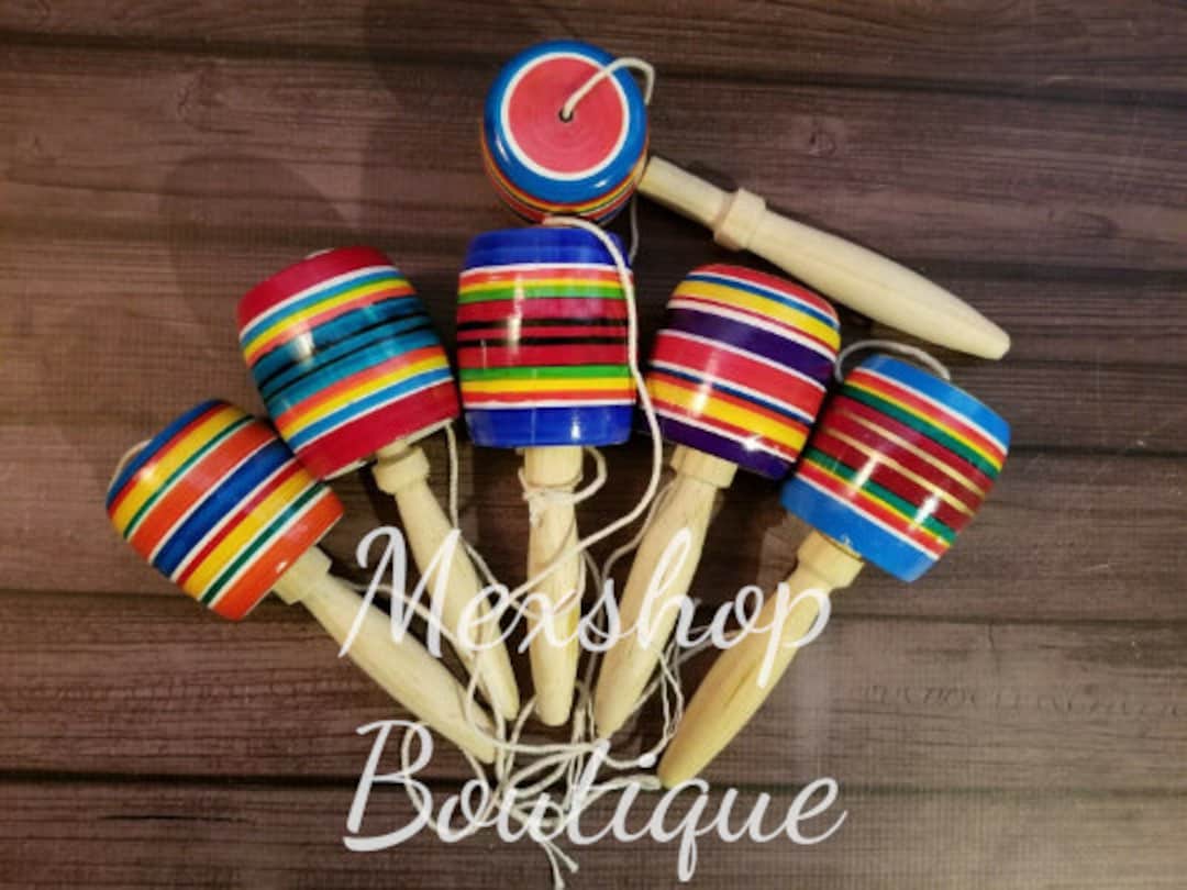 Balero Wooden Classic Toy , Medium Balero, Mexican Toy, Handmade ...