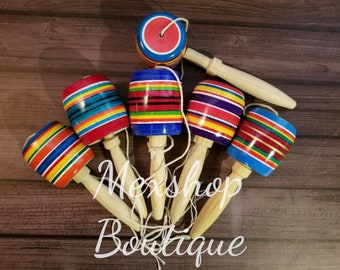 Balero Wooden Classic Toy , Mini Balero, Mexican Toy, Handmade Mexican ...