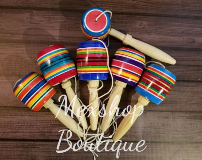 Balero Wooden Classic Toy , Medium Balero, Mexican Toy, Handmade ...