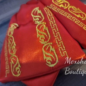 Adult Charro Mexican Bow Tie Handmade for Mexican Tailors, Color Red ...