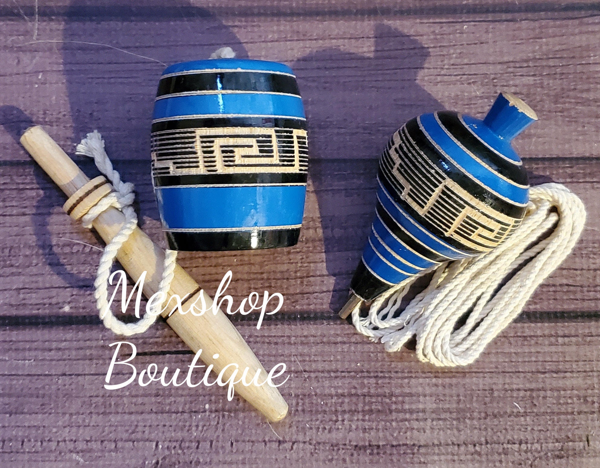 Wooden Spinning Top and Balero Mexican Toys Handmade Toys - Etsy