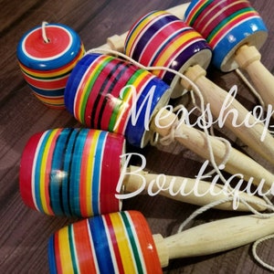 Balero Wooden Classic Toy , Medium Balero, Mexican Toy, Handmade ...