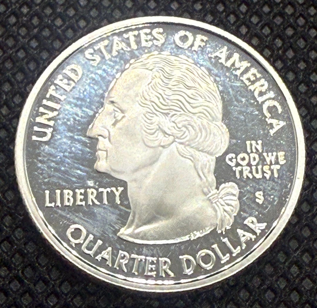 Silver Proof Quarters *2006 Colorado and 2000 South Carolina * .900 ...
