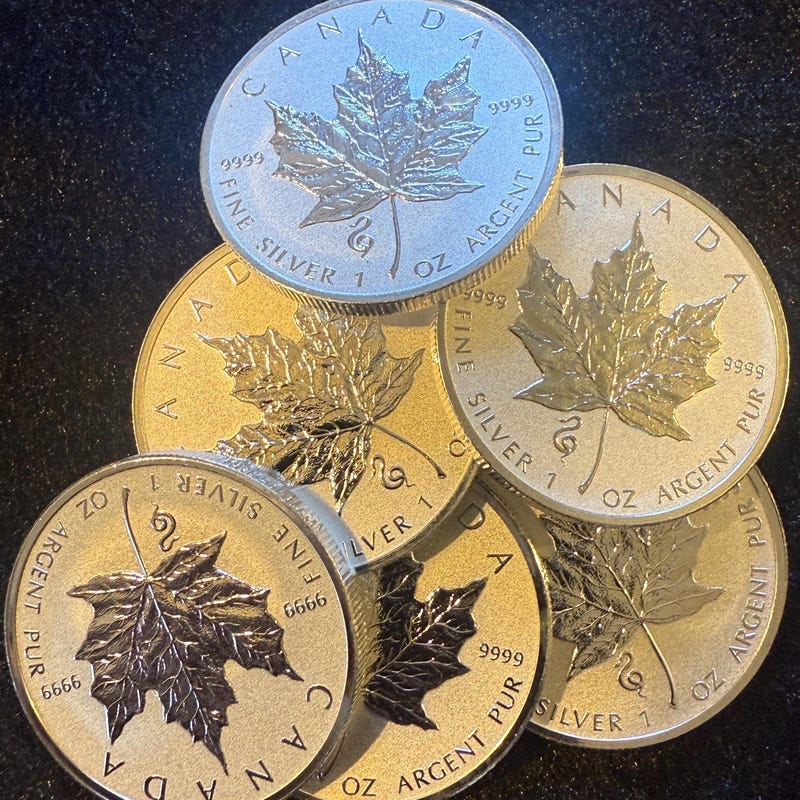 Maple Leaf Coins - Etsy