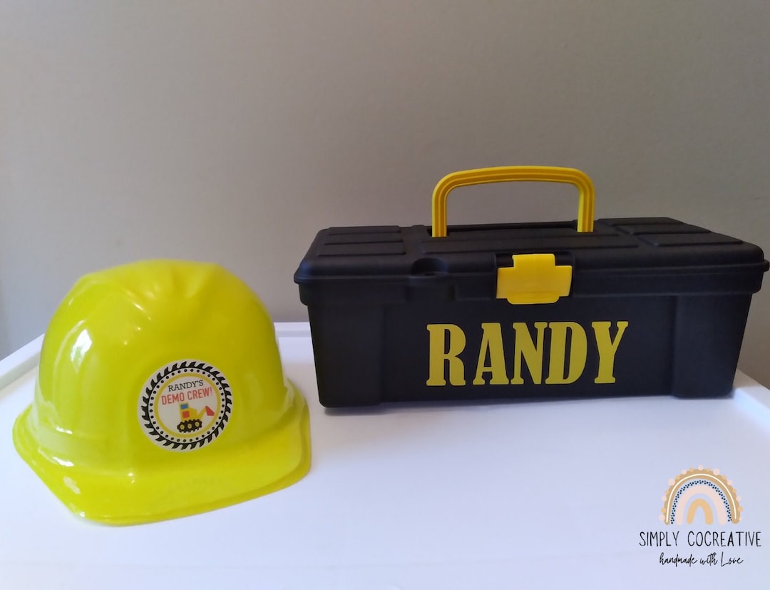 Construction Party Favors , Construction Hat , Custom Construction ...