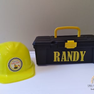 Construction Party Favors , Construction Hat , Custom Construction ...