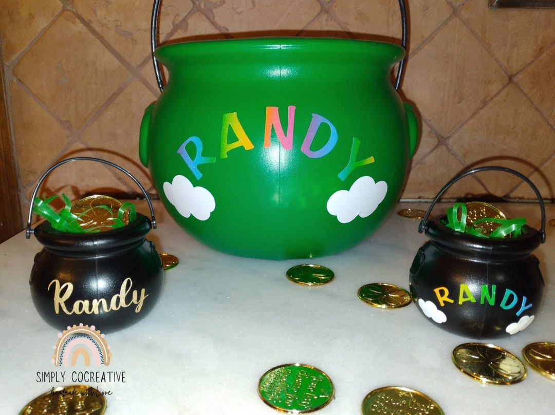 St. Patrick's Day Pot of Gold , St. Patrick's Day Favors, St Patrick's ...