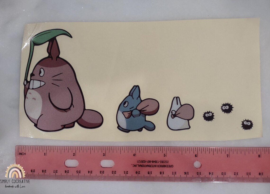 Anime Vinyl Stickers Neighbor Car Window Vinyl Decal - Etsy